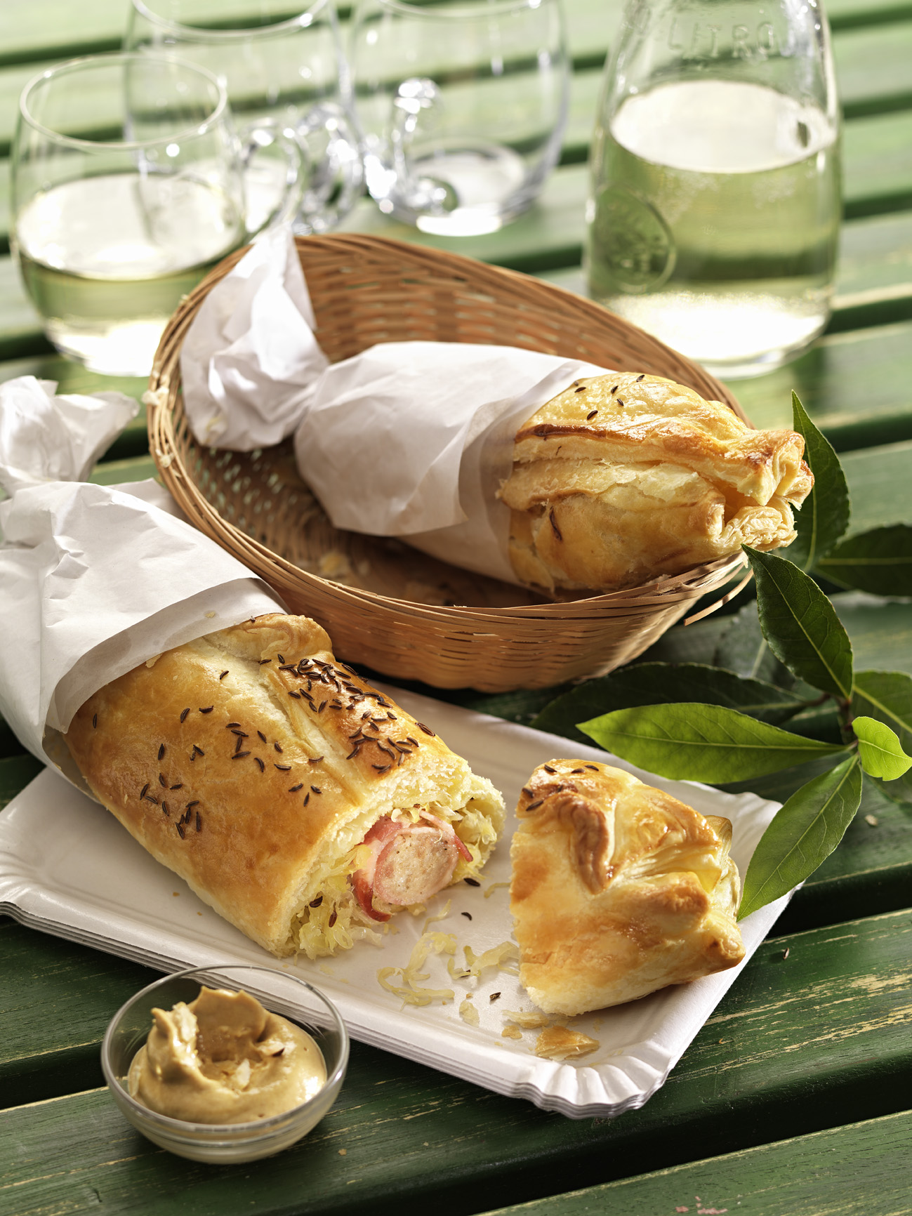 Virsli leveles tésztában - Tante Fanny Magyarország